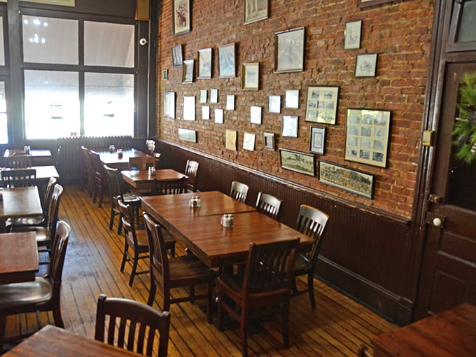 Exposed brick walls covered in memories and memorabilia&mdash;like Facebook before Mark Zuckerberg, but with better food and actual conversation.