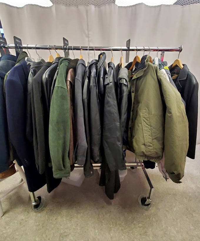 The leather jacket lineup &ndash; each one with character already built in. Like adopting a cool personality along with your new outerwear.