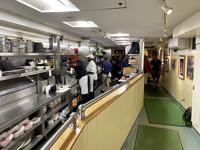 Behind every great seafood restaurant is a kitchen crew moving with the precision of a well-rehearsed ballet. Sea to plate, with respect.