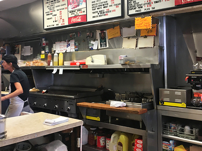 The kitchen: command central for all your sandwich dreams and deep-fried fantasies.