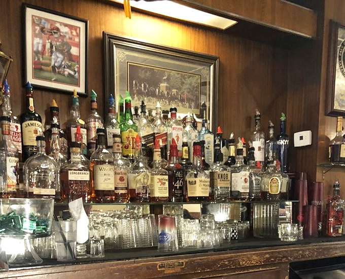 Liquid courage in bottles that stand like soldiers, ready to enhance your steak experience or help you forget Monday's coming.