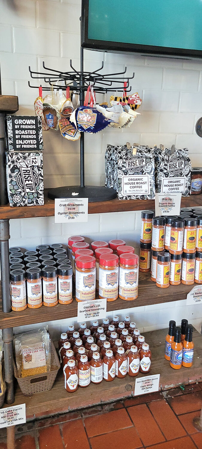 Beyond just seafood, Conrad's offers the accessories for your Maryland lifestyle&mdash;spices, sauces, and coffee to fuel your next crab-picking marathon.