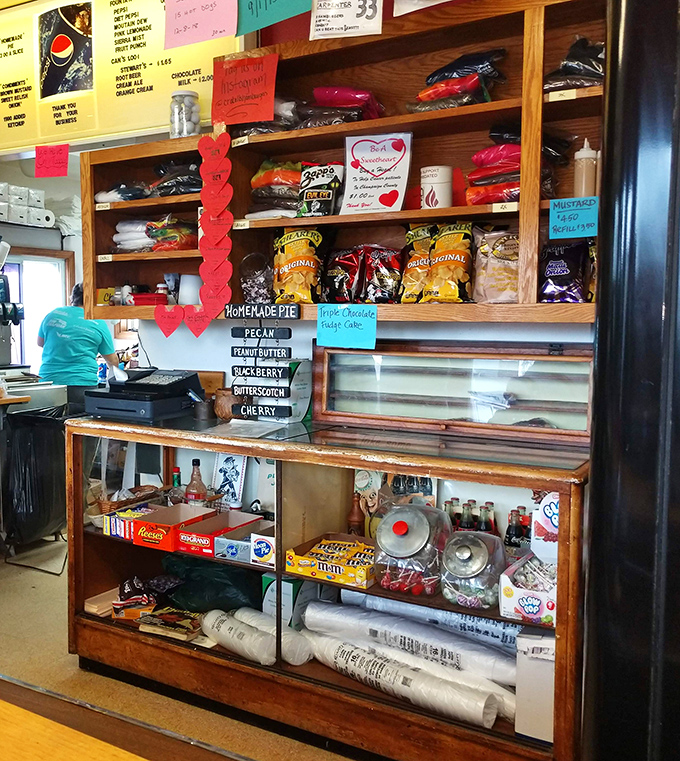 The dessert board reveals Crabill's secret weapon: homemade pies that would make your grandmother simultaneously proud and jealous.