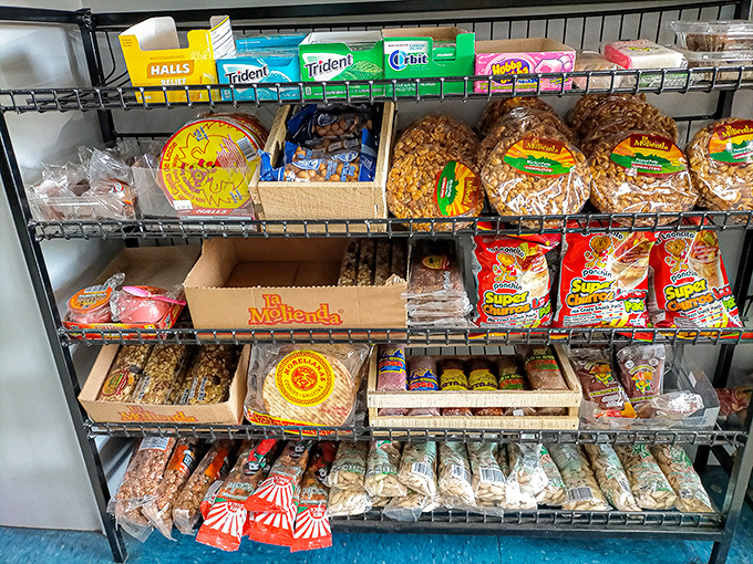 The snack aisle &ndash; where Mexican treats meet American classics in a cross-cultural conversation that speaks the universal language of crunch and salt.