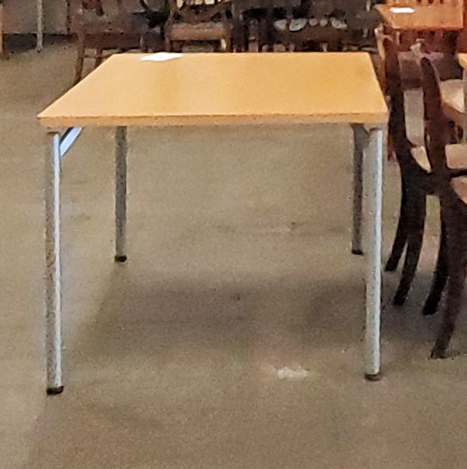 Sometimes the simplest table holds the greatest potential&mdash;this no-nonsense piece is just waiting for your family to gather around it.