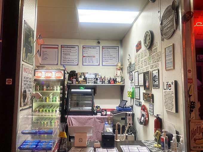 The ordering counter &ndash; where dreams become reality. Those menu boards hold the roadmap to happiness for barbecue pilgrims.