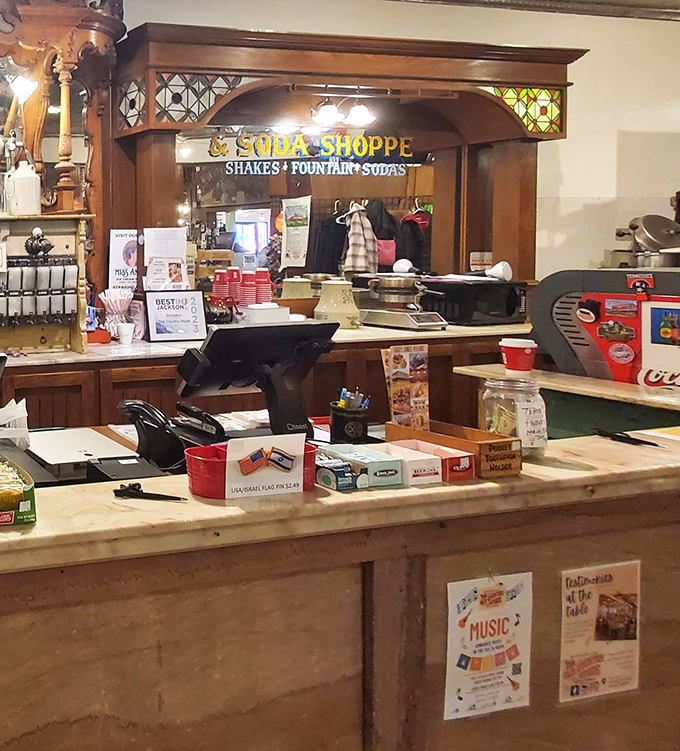 The soda shoppe counter promises old-fashioned treats&mdash;where milkshakes are still made the way they were when your grandparents were courting.