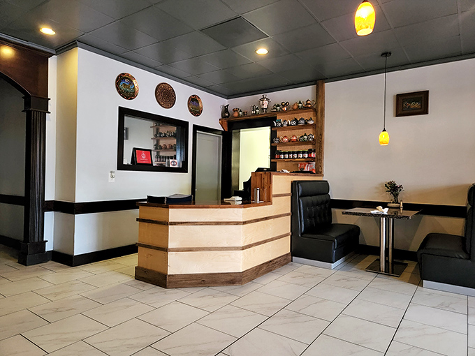 The welcoming counter where culinary journeys begin. Like mission control for your taste buds, this is where the magic starts to happen.