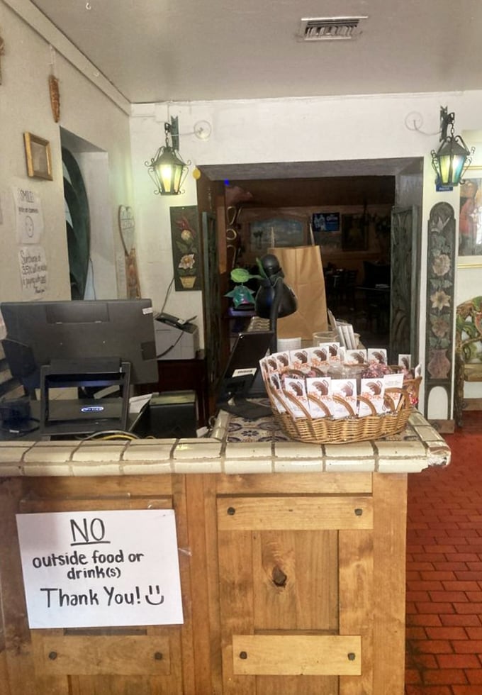 The host stand—first checkpoint on your journey to tamale nirvana, where friendly faces welcome hungry pilgrims.