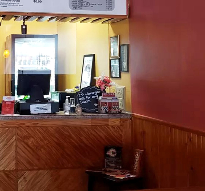 Where the magic begins&mdash;a humble order counter that's witnessed countless "I'll have the usual" moments and first-time wide-eyed menu scans.