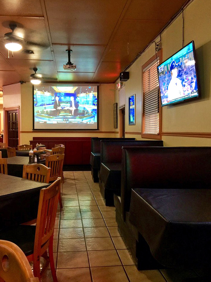 The dining area feels like Thanksgiving at your favorite relative's house &ndash; if that relative happened to be a barbecue savant.