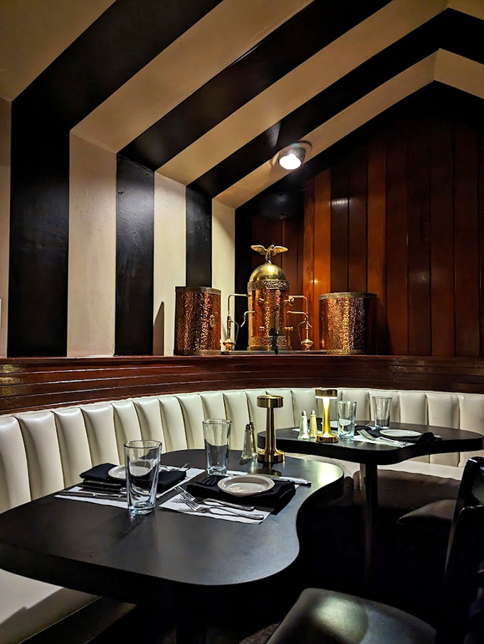 Booths that have cradled first dates, anniversary dinners, and "just because" celebrations&mdash;all while maintaining an air of mid-century cool.