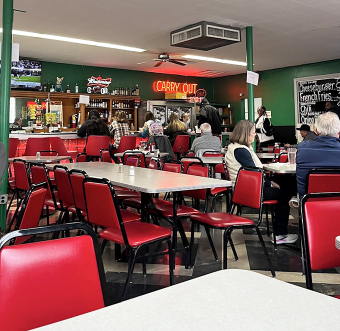 The dining room buzzes with conversation and anticipation. No Instagram lighting here—just honest food and the warm glow of community.