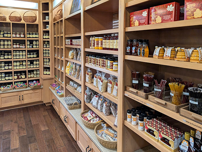 The gift shop shelves groan with jams, jellies, and noodles&mdash;edible souvenirs that ensure your taste buds can relive the experience long after you've gone home.