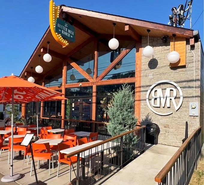 The outdoor patio with its vibrant orange chairs isn't just a place to eat&mdash;it's Nashville's answer to European caf&eacute; culture, with a distinctly Southern accent.
