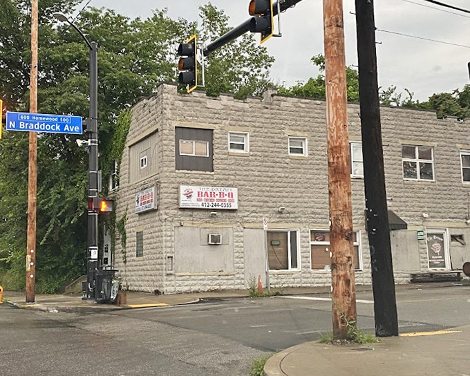 The corner location at Braddock Avenue&mdash;a Pittsburgh landmark for those who follow their noses to exceptional food.