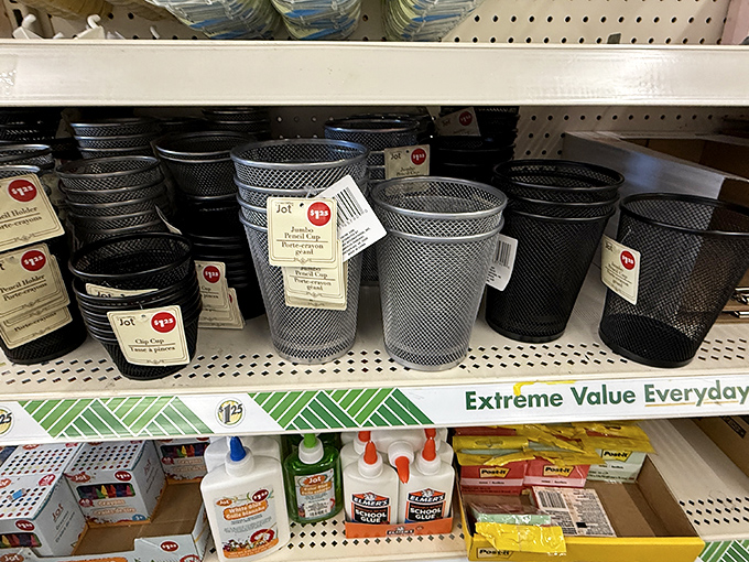 Office organization never looked so good. These mesh pencil holders bring order to desk chaos for less than your morning coffee.