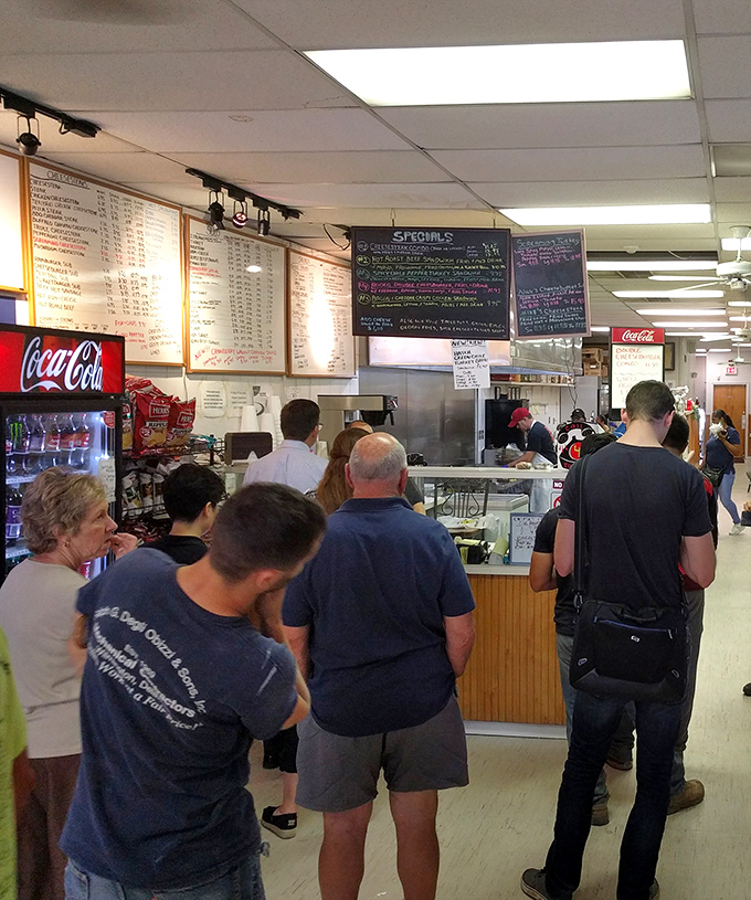 The lunchtime line forms like clockwork&mdash;a diverse cross-section of Wilmington united by the universal language of great food.