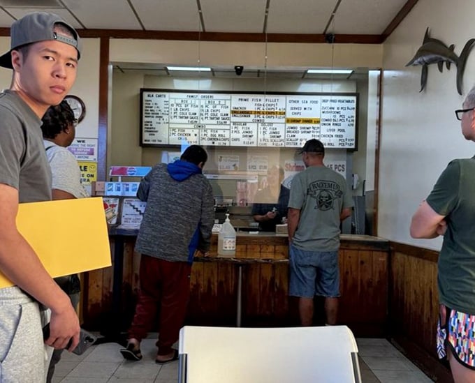 The ordering line &ndash; that moment of anticipation where decisions are made and friendships are tested by who's willing to share.