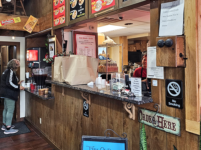 The order counter&mdash;where hopes are raised, hunger is addressed, and the staff actually remembers your name.