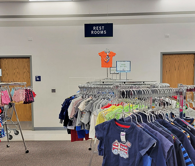 Strategic store layout means you can find the restrooms easily&mdash;crucial for those marathon treasure-hunting sessions that stretch for hours.