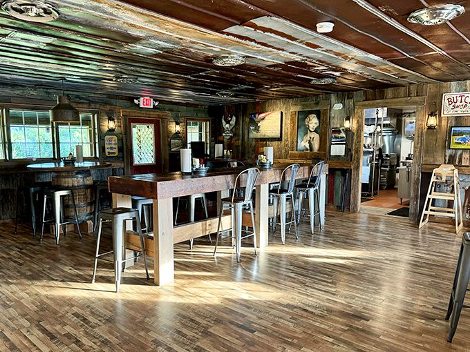 Rustic elegance meets practical comfort. These tables have hosted first dates, family reunions, and countless "I can't believe how good this is" moments.