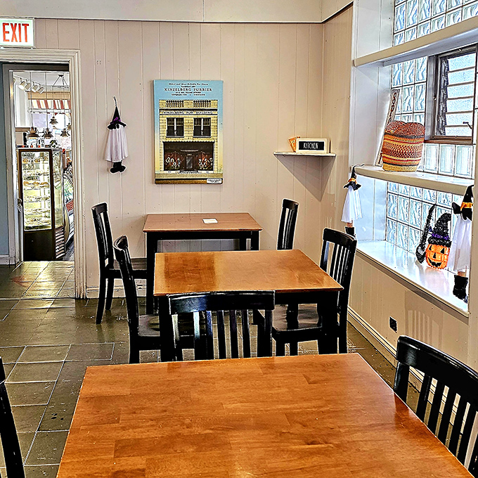 Simple tables that have hosted countless "you have to try this" moments. In this unassuming space, friendships deepen one forkful at a time.