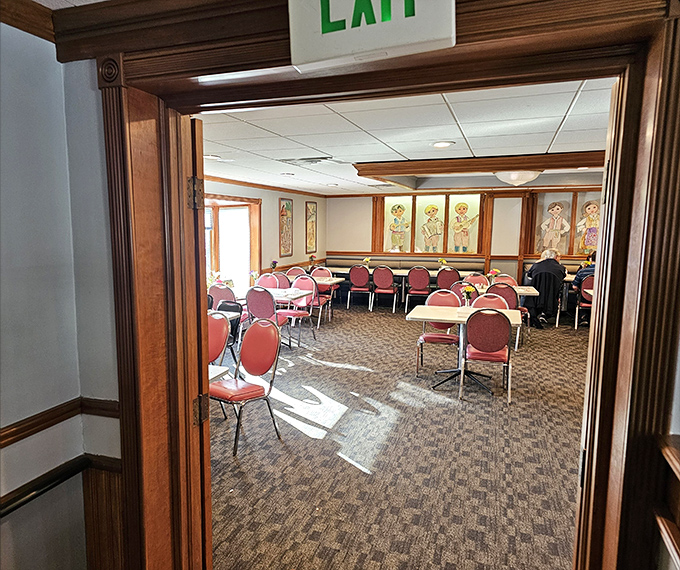 Private dining rooms maintain the restaurant's unpretentious charm while offering space for celebrations that revolve around seriously good food.