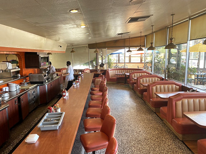 Empty booths waiting for their next occupants&mdash;each one a potential setting for first dates, family celebrations, or just Tuesday morning pancakes before work.
