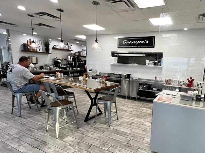 Where the magic happens. That counter has witnessed more food euphoria than a cooking competition judge's table.