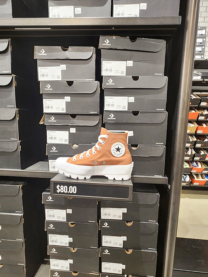 Converse high-tops get the platform treatment, proving some classics never go out of style &ndash; they just get elevated. Literally.