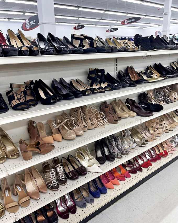 Shoe heaven for the budget-conscious fashionista. From practical flats to party-ready heels, footwear finds await at prices that won't make you wince.