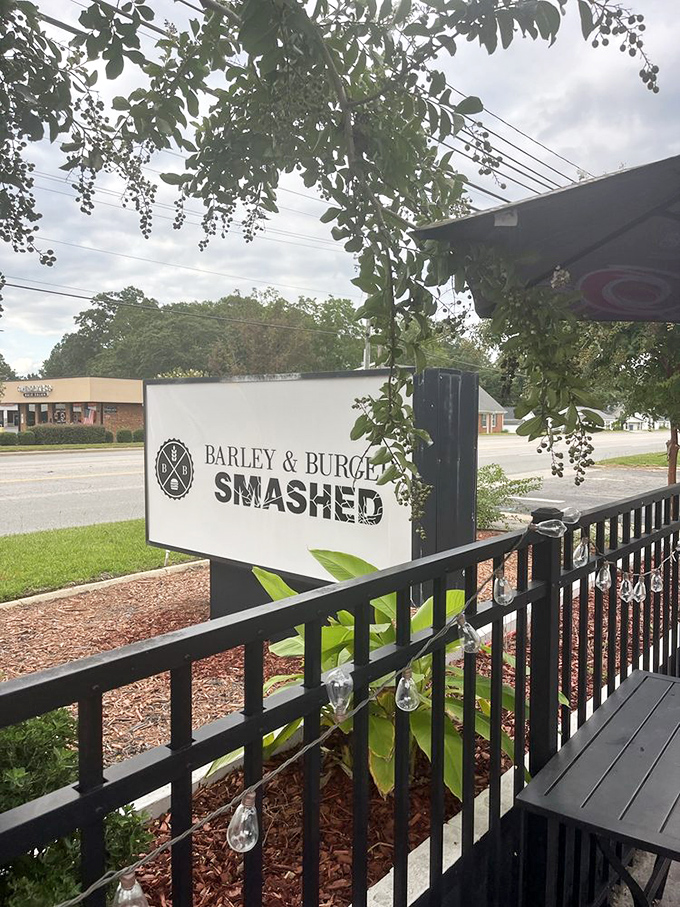 The sign that signals salvation for the hungry traveler. Like a lighthouse guiding ships to shore, this sign guides empty stomachs to fulfillment.