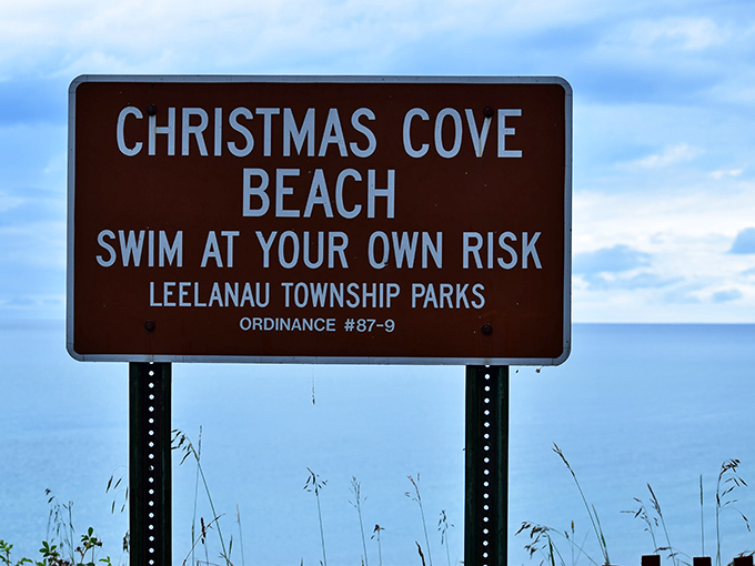 The sign says "swim at your own risk," but the real danger is falling so in love with this place you'll never want to leave.