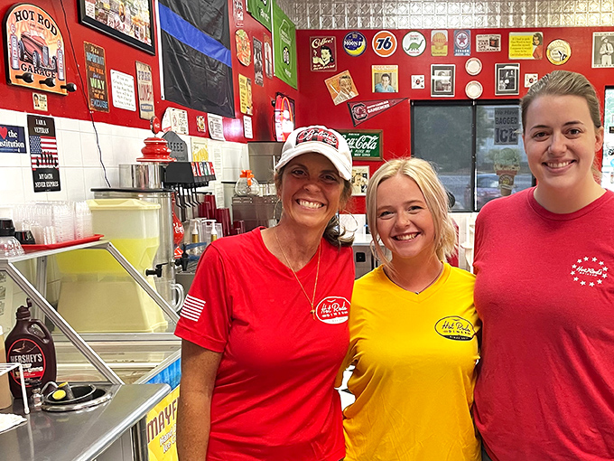 The heart of any great diner is its people—serving smiles alongside plates of Southern comfort with genuine Georgia warmth.