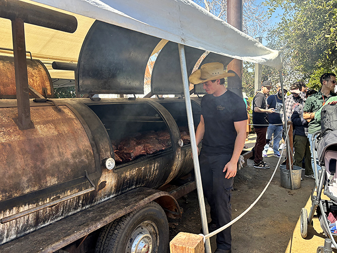 Where the magic happens. That smoker has seen more slow transformations than a Hollywood plastic surgeon.