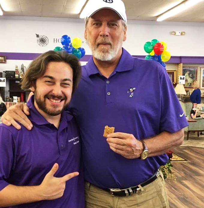 Dedicated staff who make the thrifting experience special. Their purple shirts might as well be superhero capes for the rescue missions they perform daily.