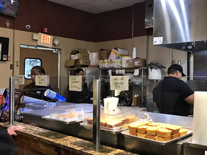 Behind every great barbecue joint is someone who respects the craft. Watching those hands slice brisket is like seeing Michelangelo with marble.