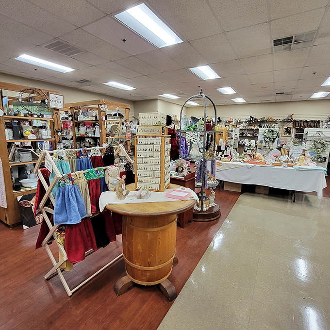 Beyond the restaurant, a gift shop filled with treasures that ensure the Yoder's experience follows you home&mdash;calories not included.