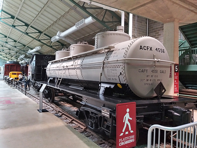 This industrial tank car might not look glamorous, but it helped fuel America's growth one delivery at a time.