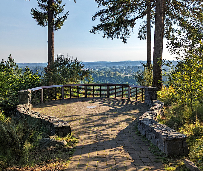 This viewpoint offers the kind of panorama that makes smartphone cameras weep with inadequacy. Some vistas demand to be experienced in person.
