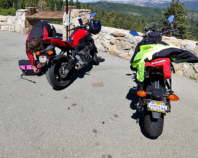 Motorcycle paradise found. When the journey and destination are equally spectacular, you've discovered the holy grail of road trips.