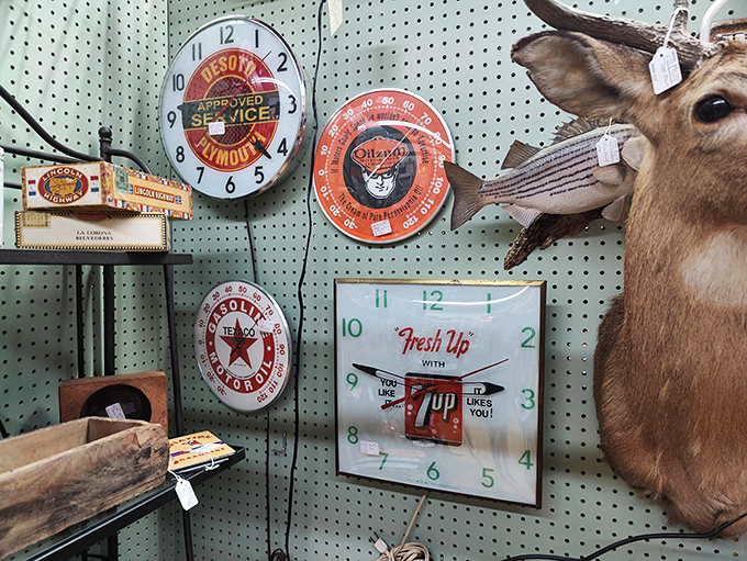 Vintage advertising clocks tell more than time – they tell stories of brands that once defined American consumer culture.