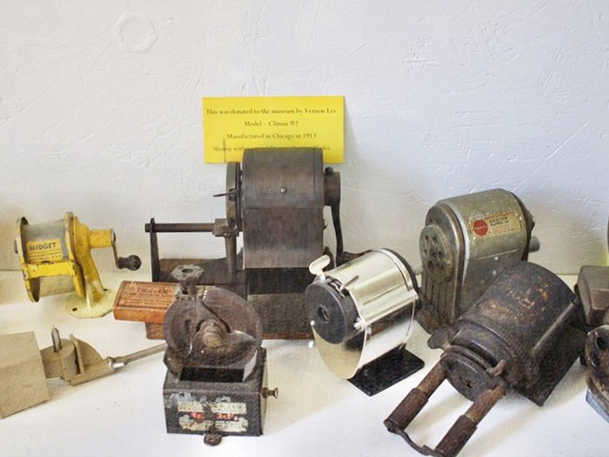Antique sharpeners that have stood the test of time—unlike your last relationship or that milk you forgot about in the back of the fridge.