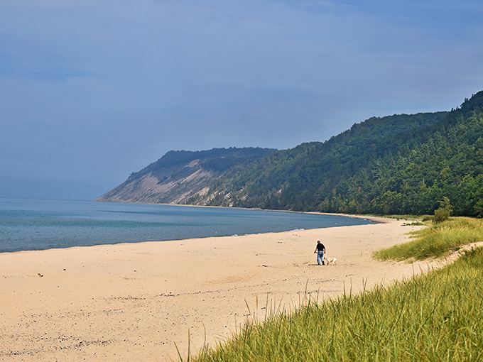 Miles of beach all to yourself (and your four-legged friend). The ultimate social distancing since before it was trending.