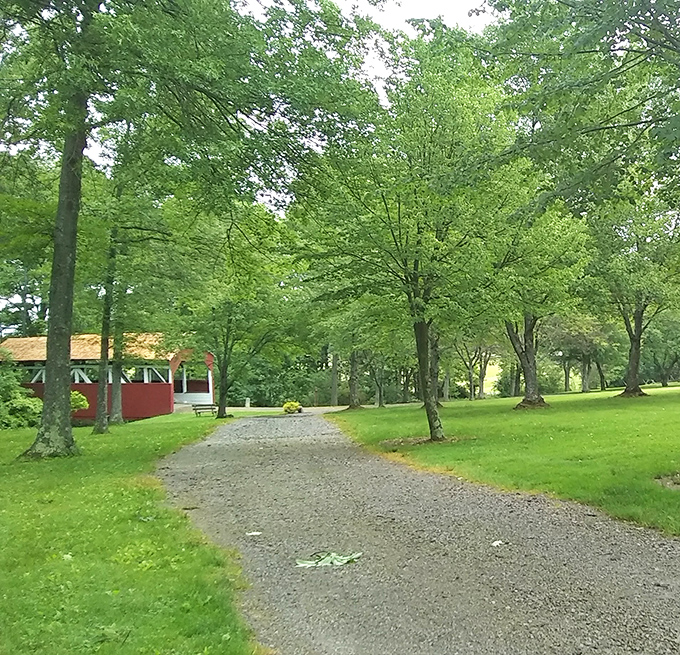 The approach reveals itself gradually, building anticipation like the world's most wholesome and architecturally significant cliffhanger episode.