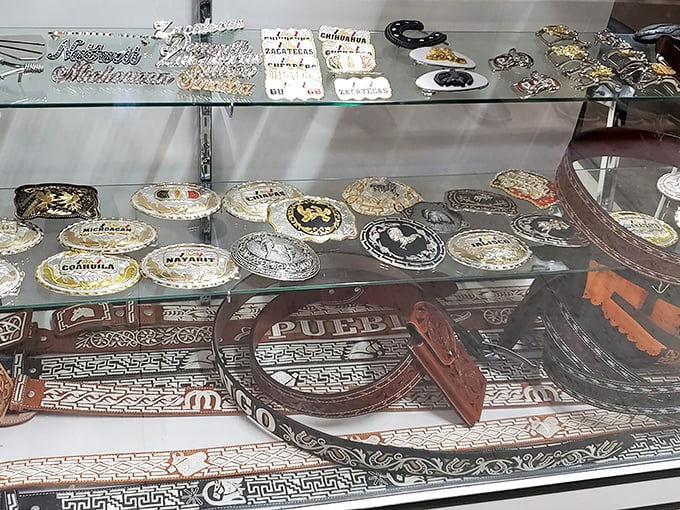 Buckle up for Western bling that makes ordinary pants feel like they've been promoted. Coachella-ready or rodeo-approved.