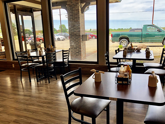 Window seats offer views of small-town America passing by, while inside, time slows down just enough to savor what matters.