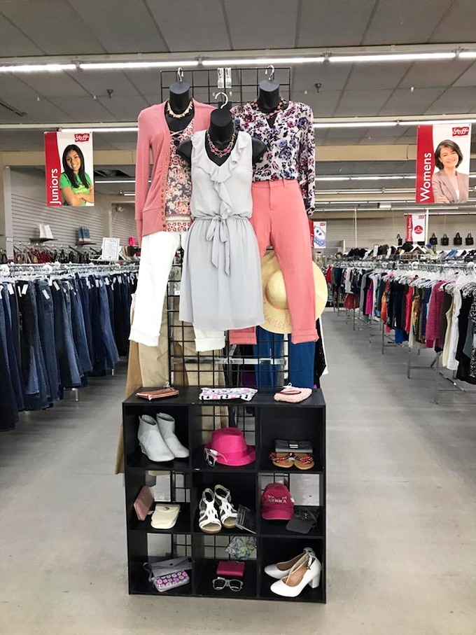 Fashion forward without the financial setback&mdash;these carefully styled mannequins showcase secondhand style that looks anything but second-rate.