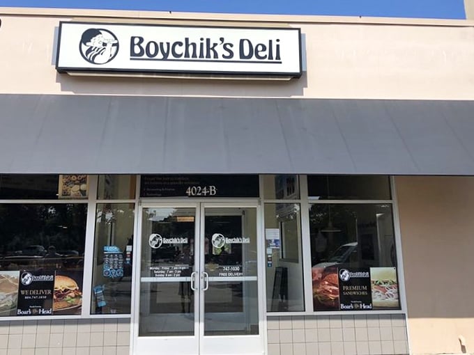 Boychik's understated storefront focuses on what matters - creating sandwiches worth driving across town for.